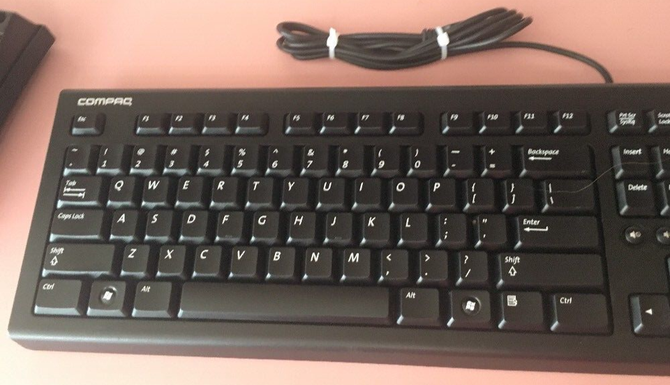 Compaq HP PR1101U Wired USB Keyboard-SHIPS SAME BUSINESS DAY | eBay