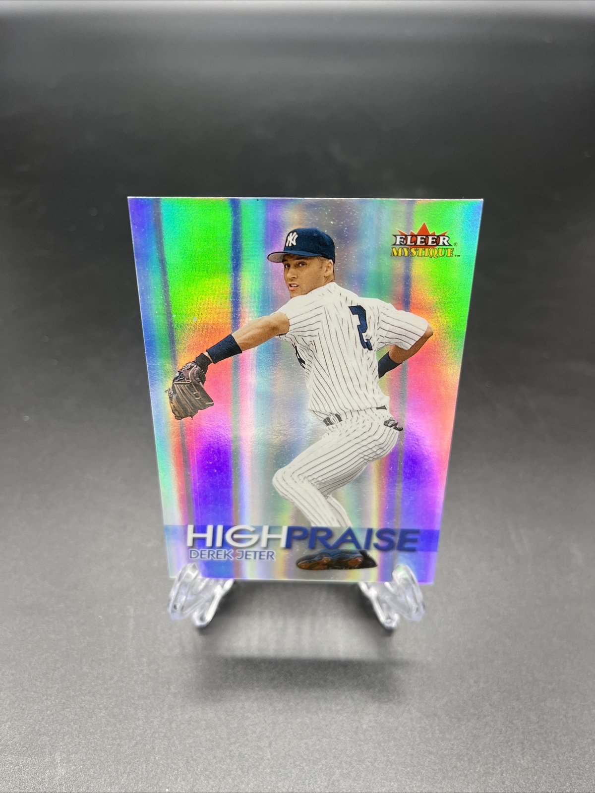 2000 Fleer Mystique DEREK JETER High Praise # 4 Of 10 HP - N.Y. Yankees ...