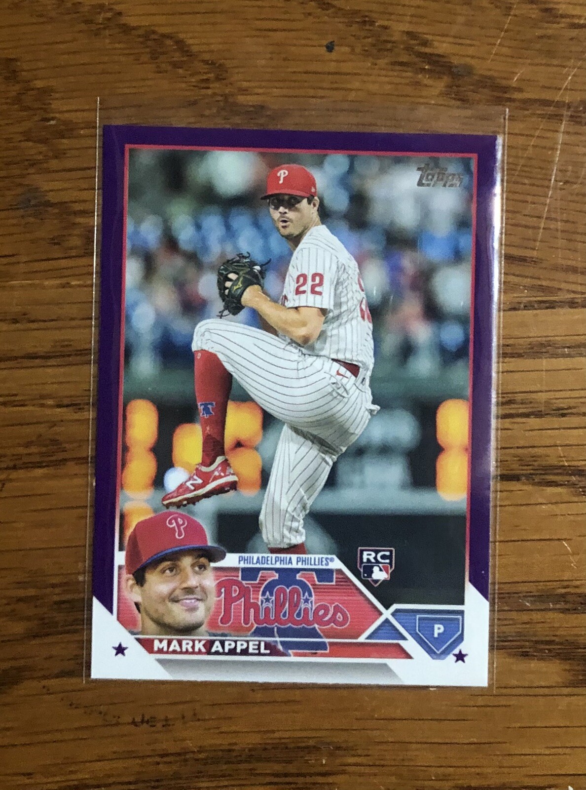 2023 Topps Baseball Series 1 One Purple Parallel Cards Mark Appel ...