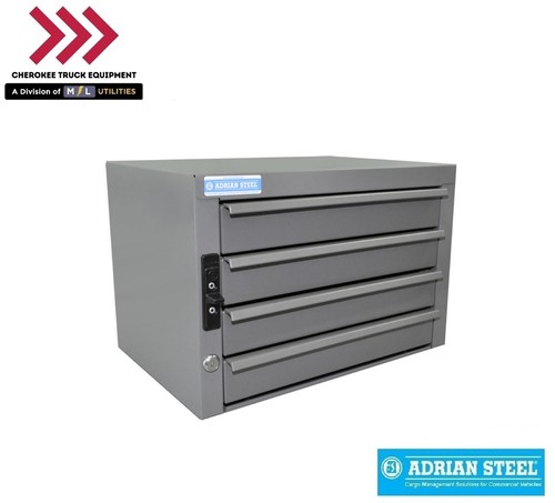 Adrian Steel 9, 4-Drawer Unit w/ Lock | eBay