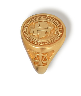 Tarleton State University Class Ring 2023 Gold Finish Graduation Ring ...