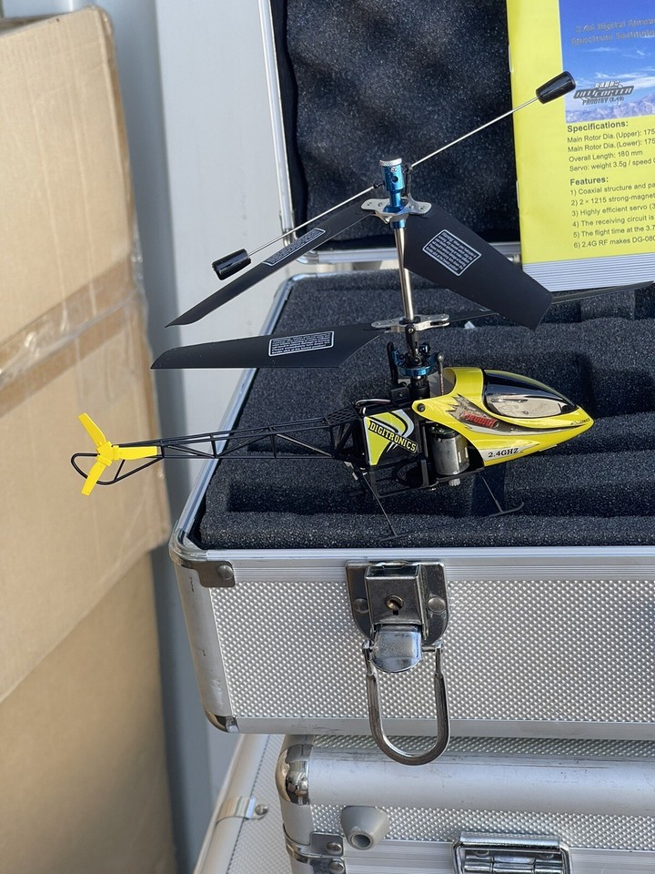 Walkera 5G6 Metal Edition 4ch Micro Heli RTF Kit w/ 2.4GHz 2402 ...