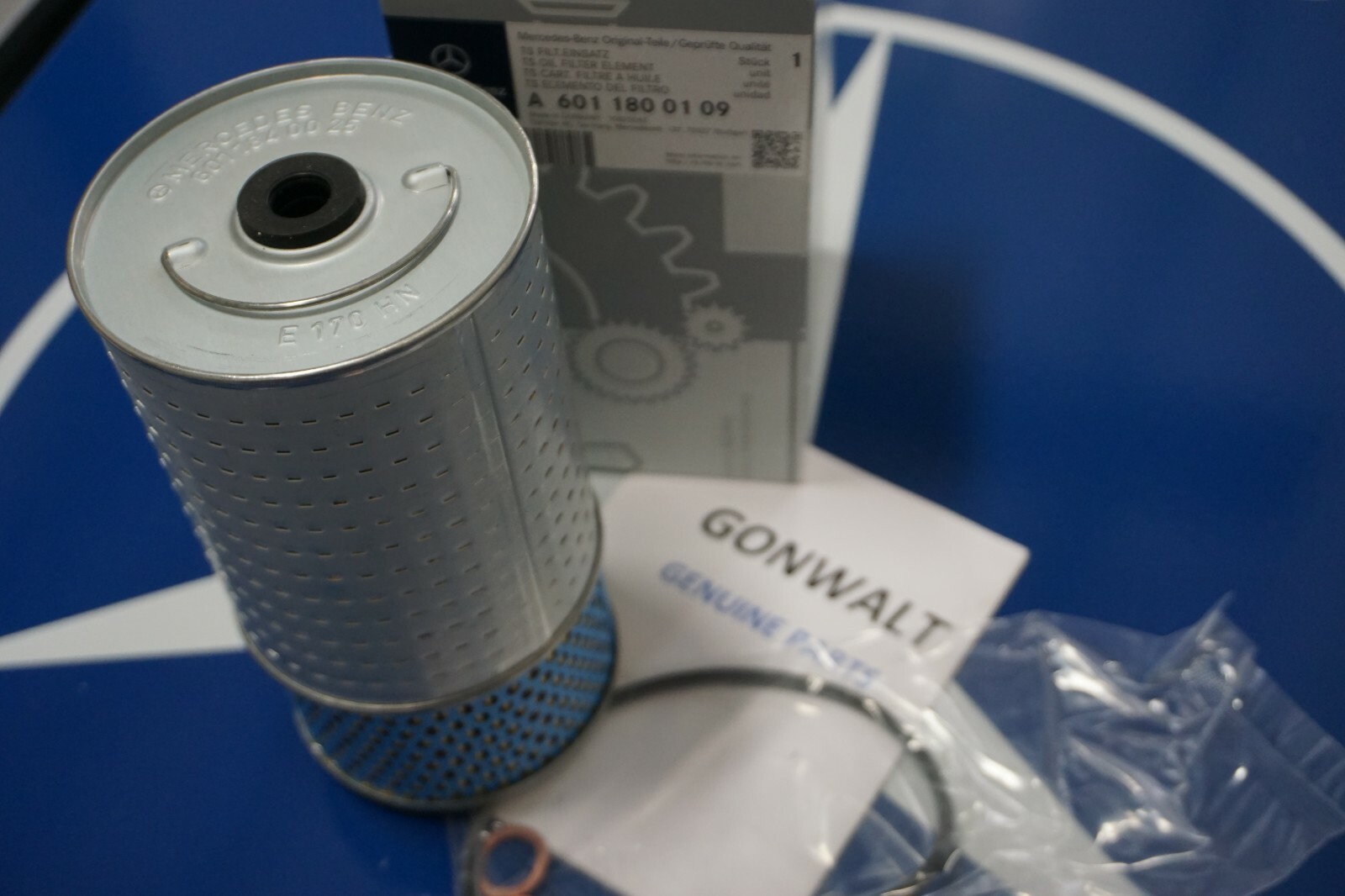 6011800109 Mercedes Benz E300 S350 300D OE Factory Genuine Oil Filter ...