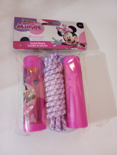 Disney Junior Lavender Jump Rope 7ft With Comfortable Handles Minnie ...