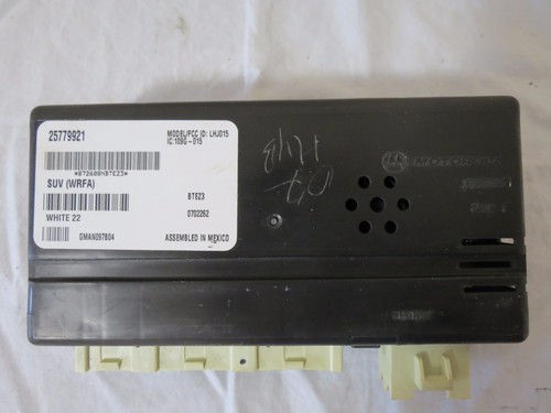 2007 Saturn Vue Hybrid V6 Body Control Unit Module BCU BCM OEM 25779921 ...