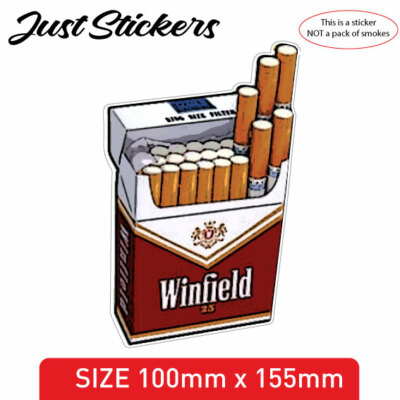 Vintage-Cigarette-WINFIELD Bumper-Sticker-for-car,-toolbox,-fridge ...