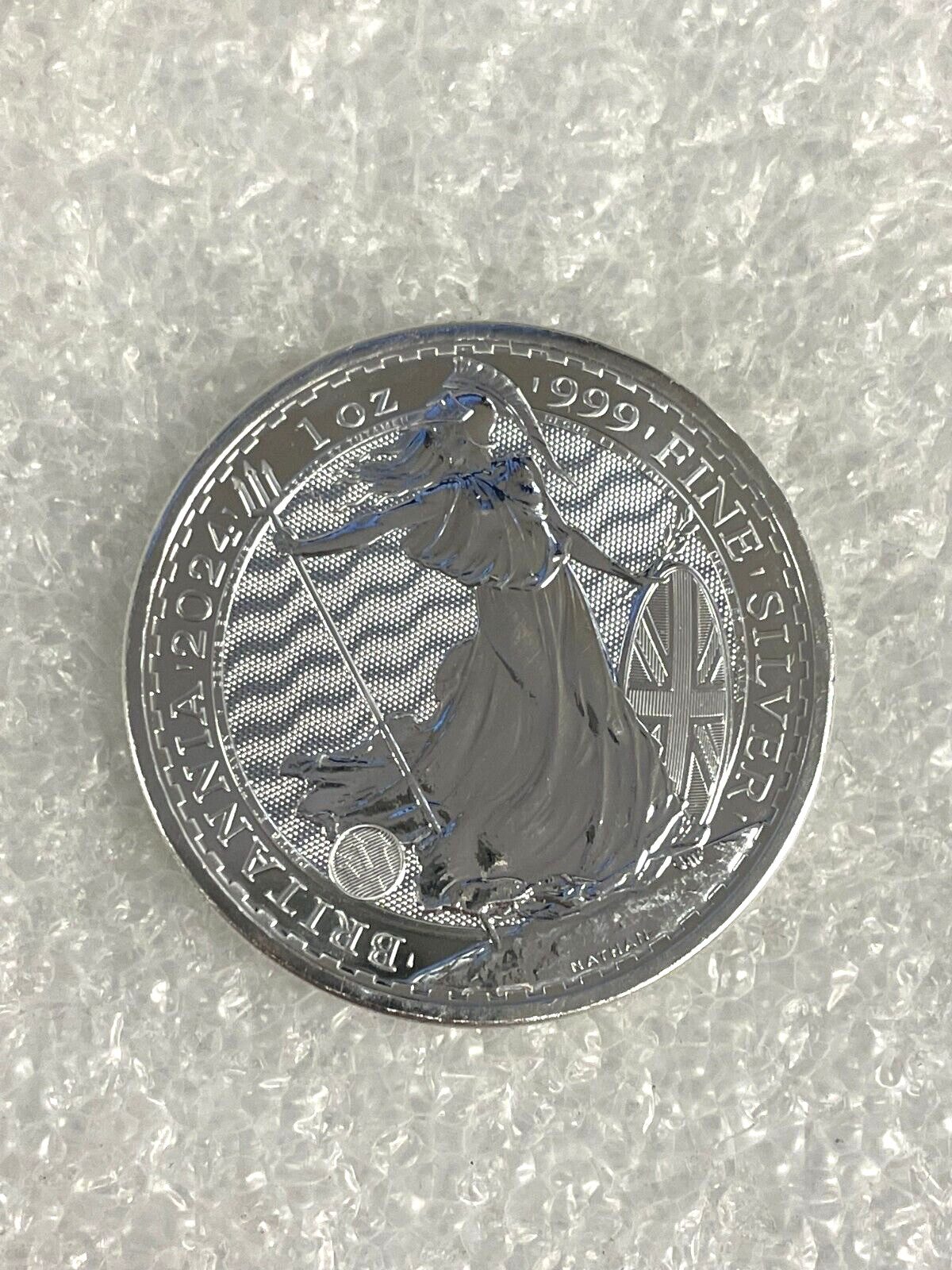 Silver 2024 King Charles Britain 1 oz Silver Britannia .999 Fine Coin ...