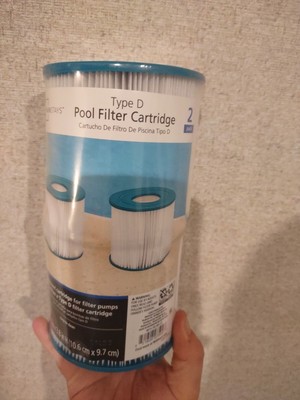 Mainstays Type D Universal Pool Filter Cartridge 2 Pack Brand New | eBay
