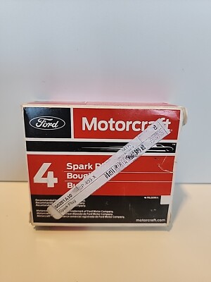 Ford Motorcraft 4 Spark Plugs SP-493-X SP-493 Platinum, New **Free ...