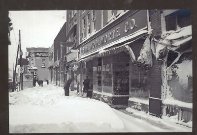 REAL PHOTO RAVENNA OHIO DOWNTOWN STREET SCENE WOOLWORTH POSTCARD COPY ...
