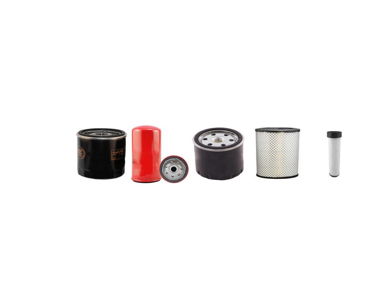 Filter Kit Fits MILLER BIG BLUE 500 X w/Deutz F3L2011 Eng. 07.04- HP ...
