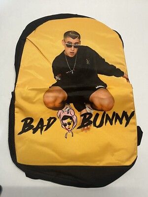 Bad Bunny Backpack, Rapper Music | eBay