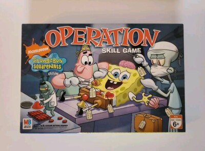 Spongebob Operation Game by Milton Bradley 100% Complete 2007 EUC ...