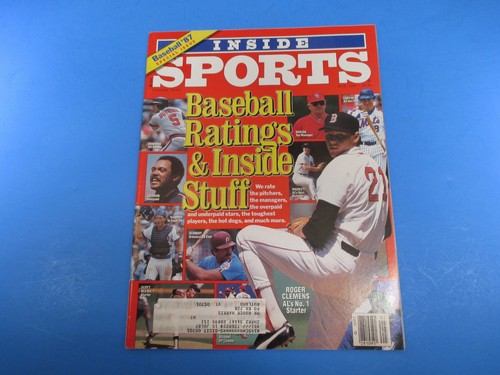 Inside Sports Magazine May 1987 Vol 9 Baseball Ratings & Inside Stuff ...