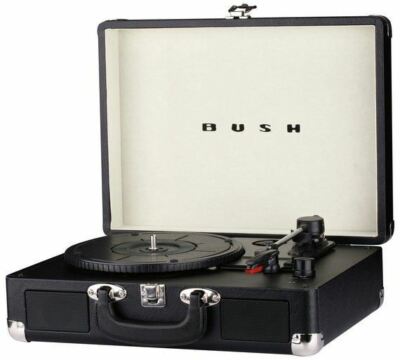 Bush Classic Retro Record Player Vinyl Turntable Portable Case - KTS ...