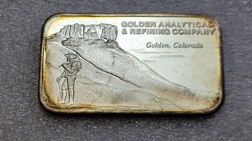 Vintage GA Golden Analytical & Refining Co Prospector 1 Ounce .999 ...
