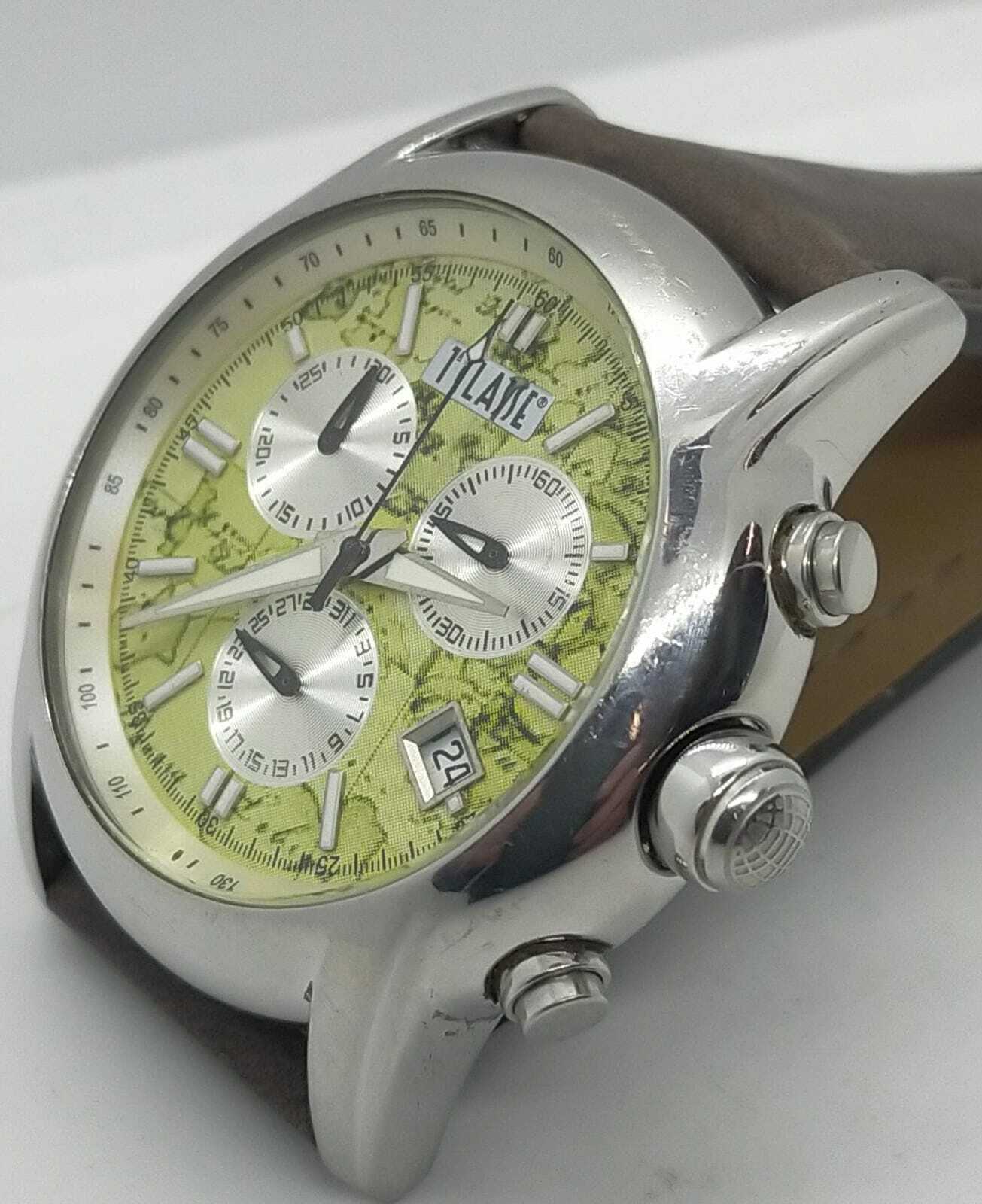 Alviero Martini Chrono Geographic Pch 753 Inox 1° Classe Cal.Isa 8171 ...