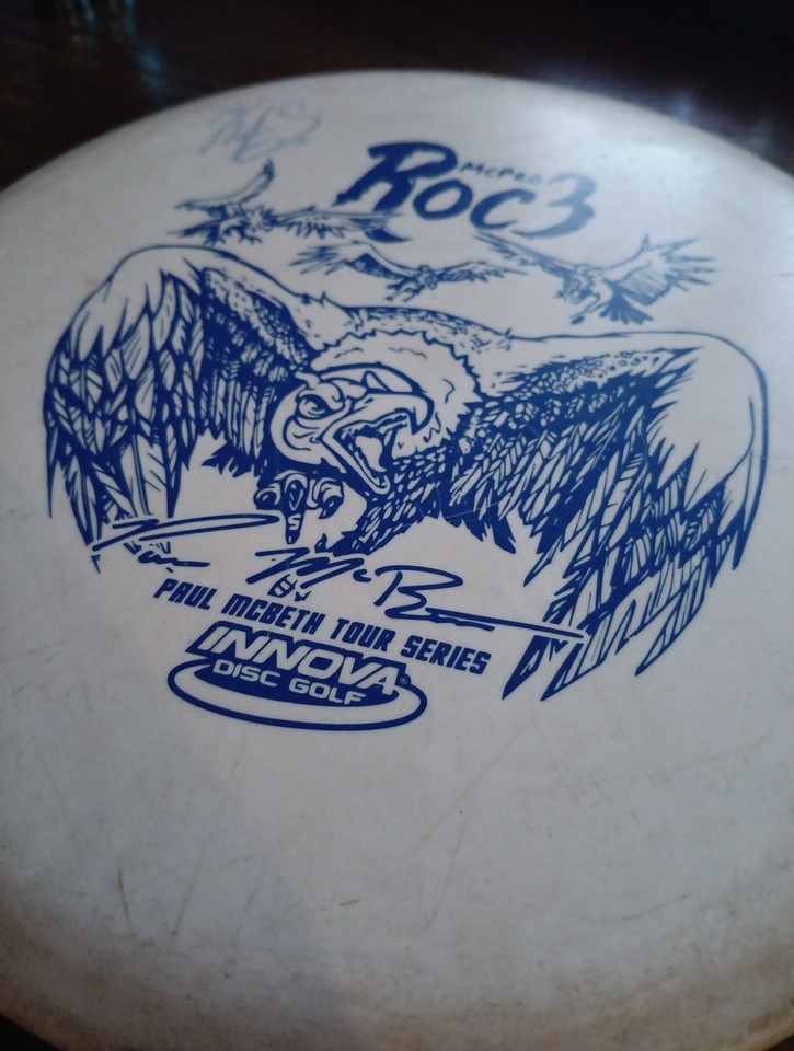 Innova 2016 Mcpro Roc3 180g White W/ Blue Stamp | eBay