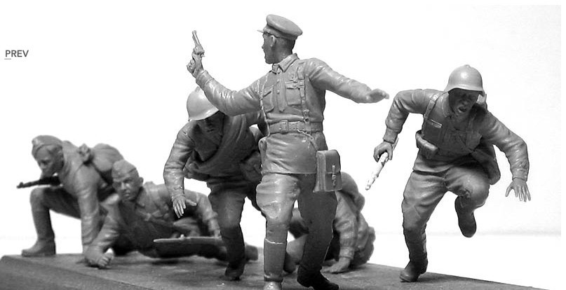 Master Box 3563 Counterattack Soviet Infantry Summer 1941 WWII 1/35 | eBay