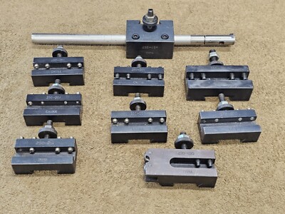Lathe Turning Facing Tool Post Holder Quick Change Block 250 202 210 ...