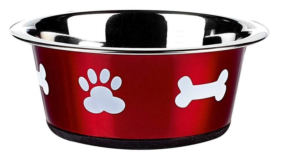 Dog Cat Rabbit Pet Animal Bowls Small Large Metal Stainless Steel Dish ...