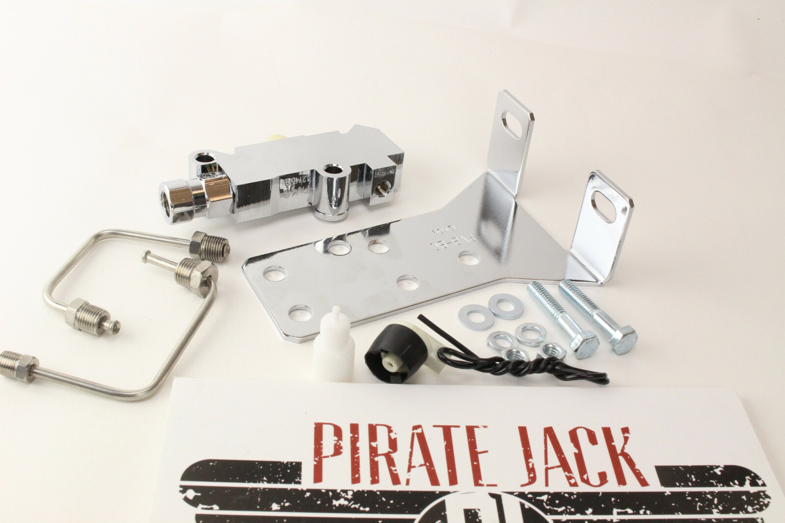 Bottom Mount Chrome Disc Drum Proportioning Valve Kit 9/16 & 1/2 Ports ...