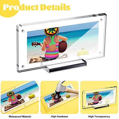 3 Pack Dollar Bill Holder Paper Money Currency Display Case for ...