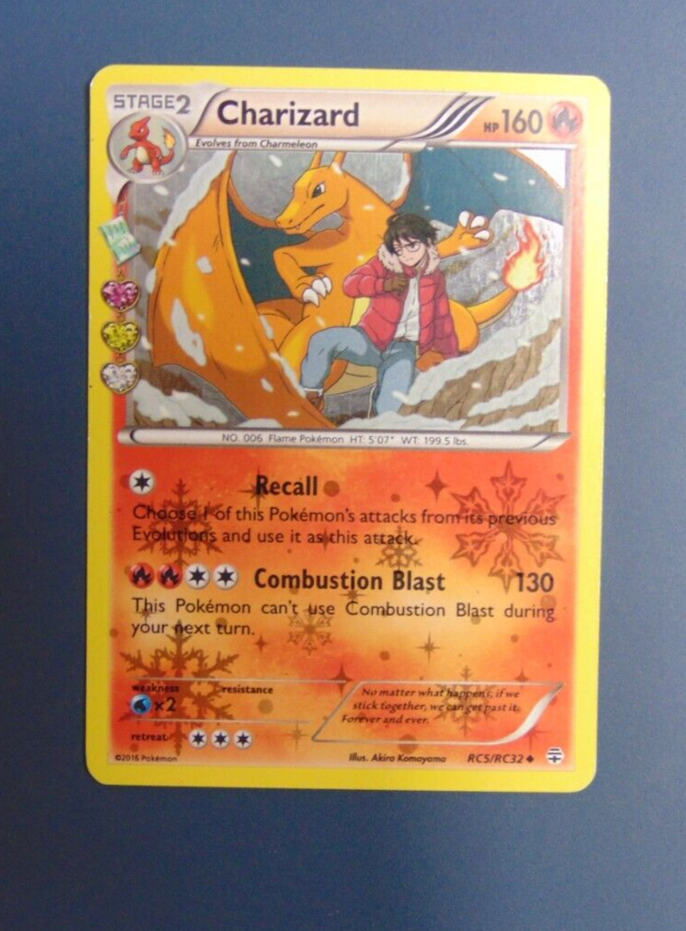 Charizard RC5/RC32 Radiant Collection Holo | Generations Pokemon Card ...