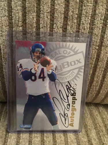 Vintage 1997 Skybox Chris Gedney Autograph Card Chicago Bears NFL ...