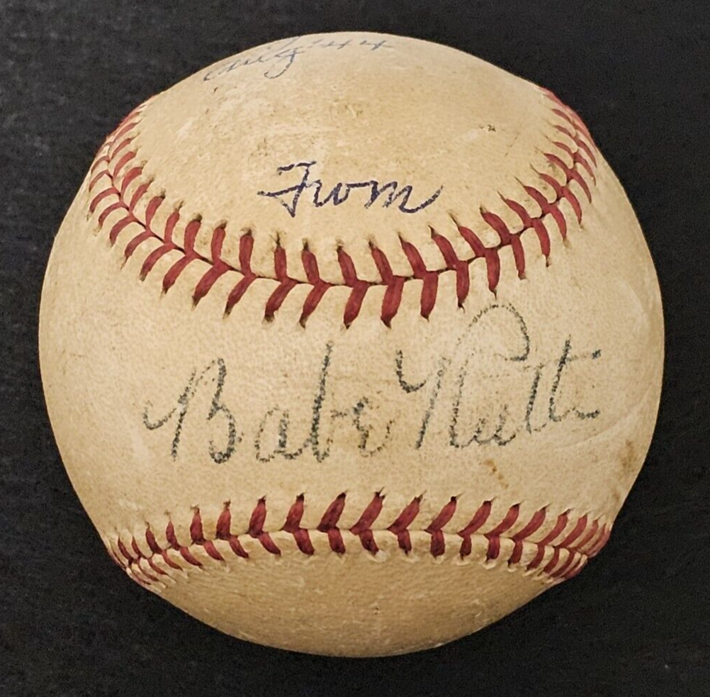 Babe Ruth Autographed Memorabilia | Signed Photo, Jersey, Collectibles ...