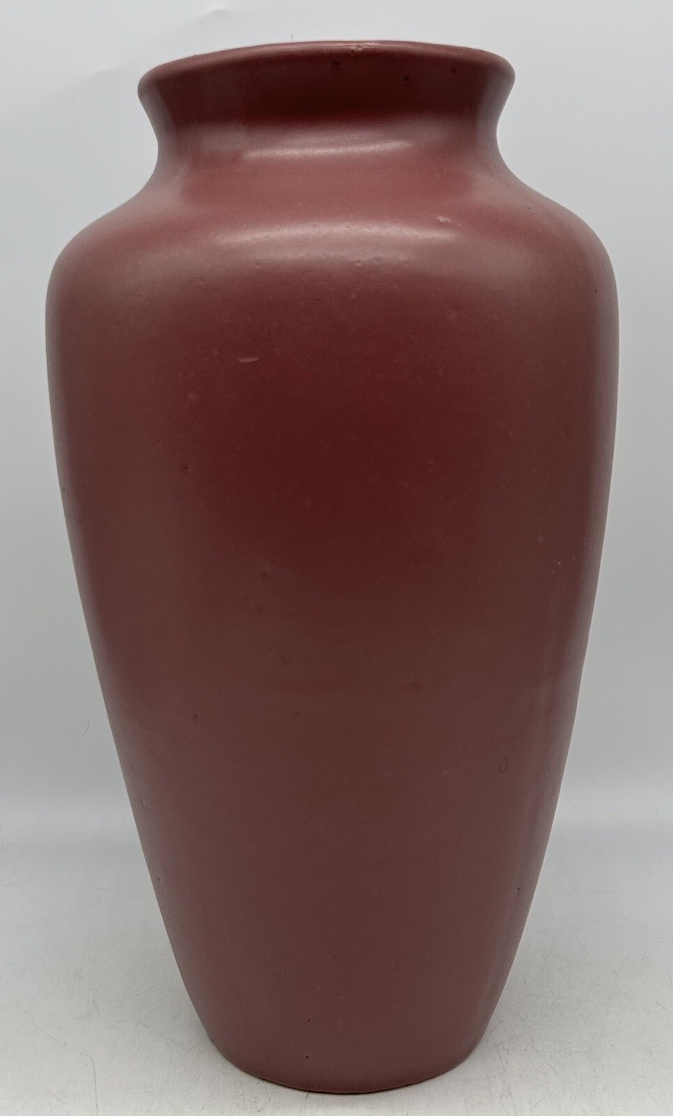 Zanesville Matte Mauve Pink Vase, 37, 11 1/2", Vintage | eBay