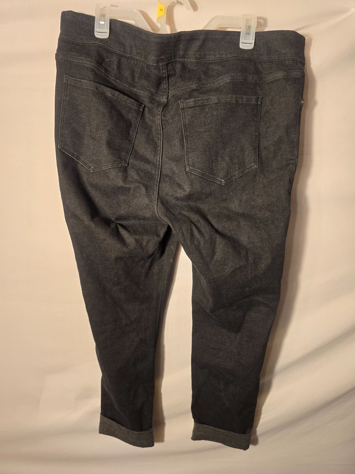 Old Navy Super Skinny Jeggings Jeans BLACK Stretch womens Size 18 Mid ...