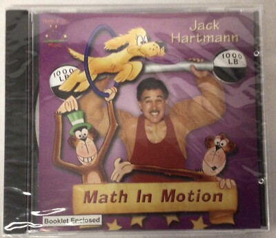 Jack Hartmann - Math in Motion - Sealed - Brand New CD - 28 Songs | eBay