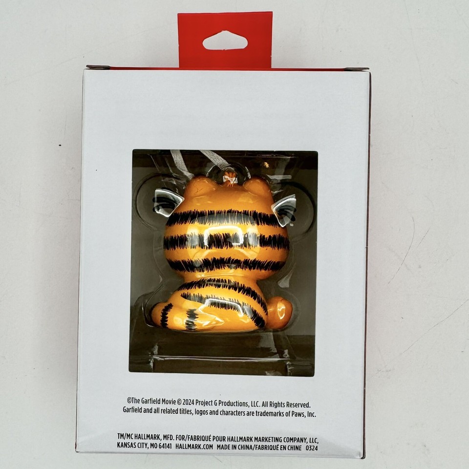 HALLMARK BABY GARFIELD 2024 Movie Cat XMAS Ornament Walmart Exclusive ...