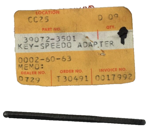 KAWASAKI 39072-3501 VINTAGE SNOWMOBILE SPEEDOMETER ADAPTER KEY 78-79 ...