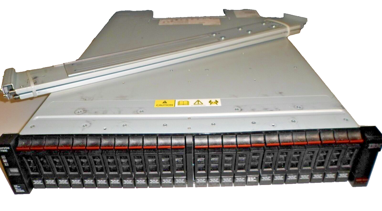 IBM STORWIZE V7000 2076-224 EXPANSION ENCLOSUR W/ 24x 2076-3546 600GB ...