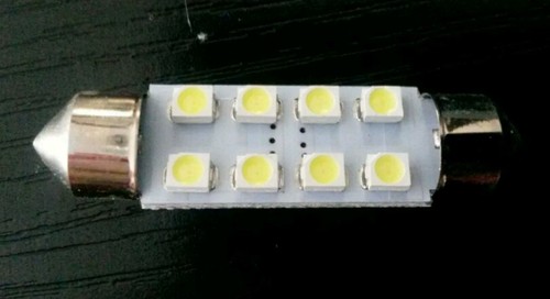 FORD BA BF FALCON XR6 XR8 TURBO G6E FPV SEDAN UTE 8 LED 42mm LED LIGHT ...