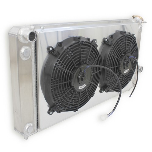 4 Row Radiator Electric Fans for 1996-2004 Chevy S10 / GMC Jimmy Sonoma ...