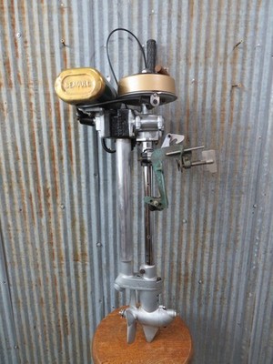 BRITISH MADE SEAGULL OUTBOARD MOTOR WOOD BOAT (J1C175D) | eBay