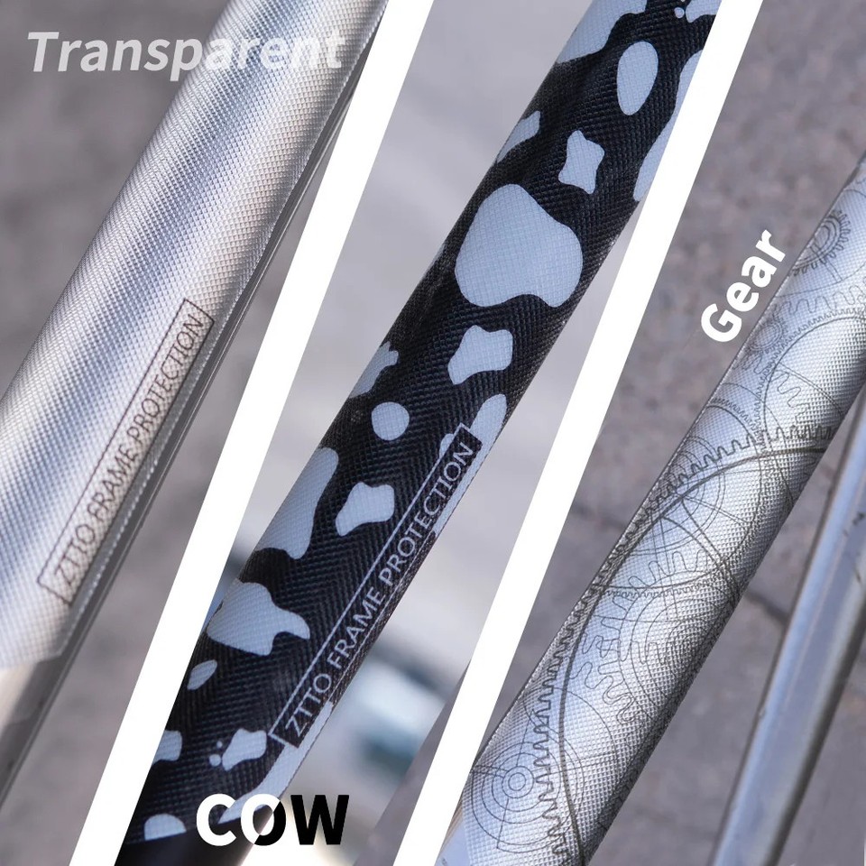 MTB Road Bike 3D Paster Frame Scratch-Resistant Protector Removeable ...