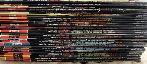 Revolver Magazine Collection (August 2007 - October 2009) | eBay