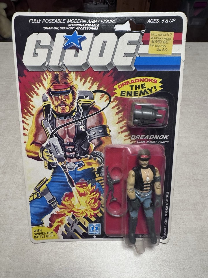 GI Joe Torch 1985 Dreadnok Vintage | eBay