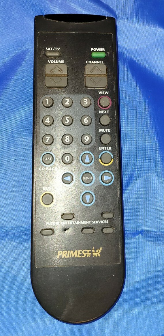 Genuine PrimeStar INRC-30 300D Satellite TV Remote Control Unit Prime ...