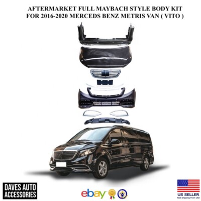 Aftermarket "Maybach Style" Body Kit for Mercedes Benz Metris Van Vito ...