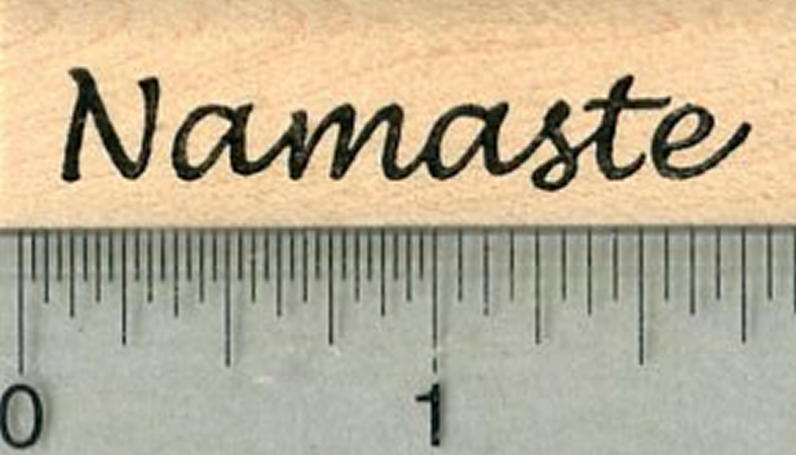 Namaste Rubber Stamp, Yoga series D34107 WM | eBay