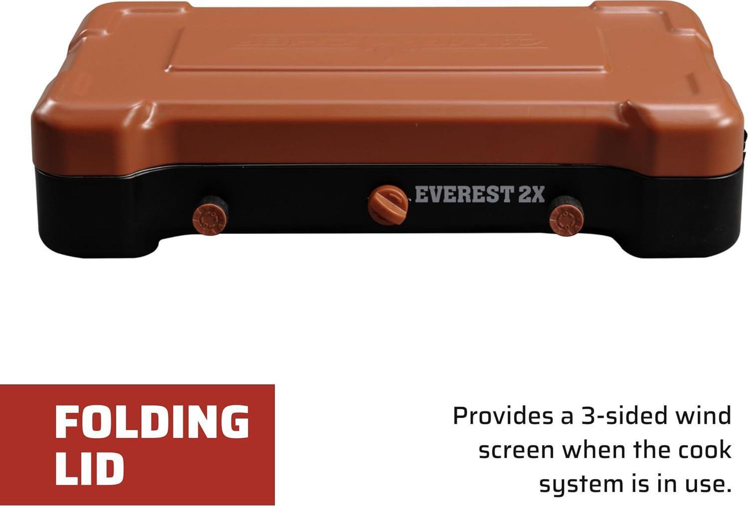 Camp Chef Mountain Series Everest 2X - High Output Two-Burner Camp ...