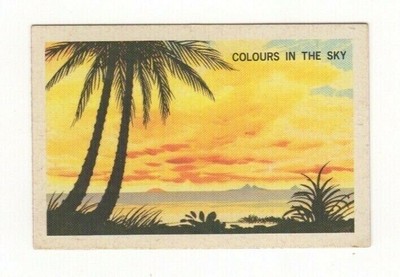 Australian Weather Trade card #411 Strange colours in the sky | eBay