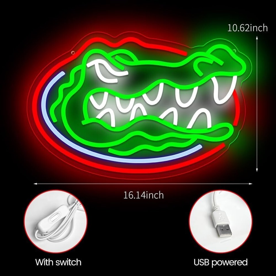 Florida Gators LED Light Sign Eco friendly in stock | eBay