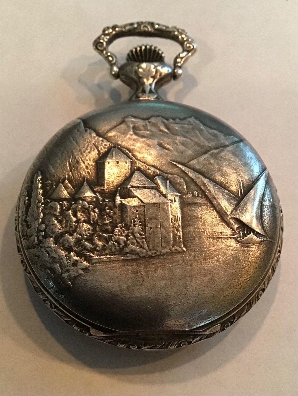 Bucherer Pocket Watch 17 Jewels Hunter Case - Gem