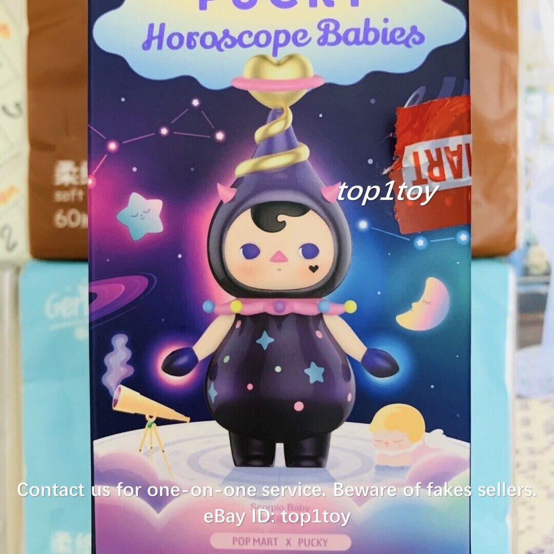 POP MART x PUCKY Horoscope Babies Scorpio Baby Mini Figure | eBay